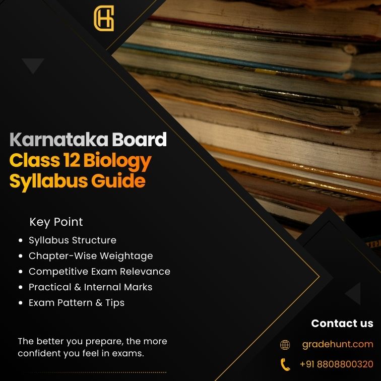 Karnataka Board Class 12 Biology Syllabus Guide (2nd PUC) – Chapter ...